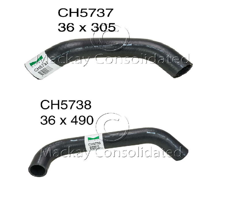 MACKAY RADIATOR HOSE KIT FOR Ford Territory SZ 4.0L Barra 195 24V 05/ ...