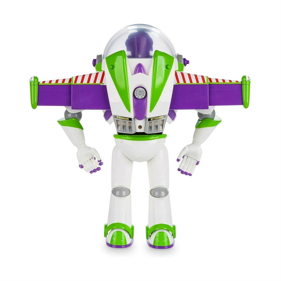 Disney Toy Story Buzz Lightyear Interactive Talking Action Figure 12 ...