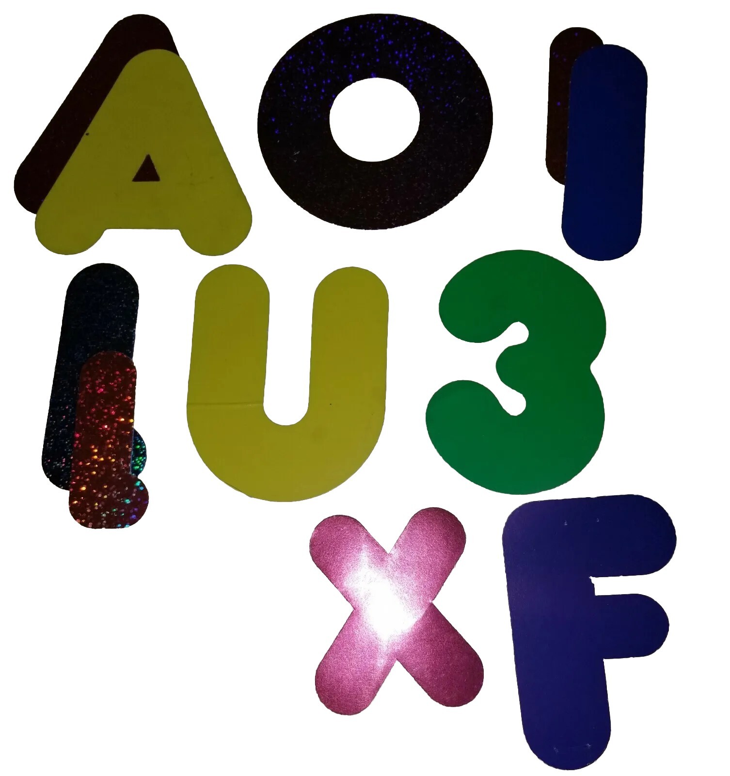 Magnetic & Cut Out Letters for School Boards Or Crafts. Refrigerators ...