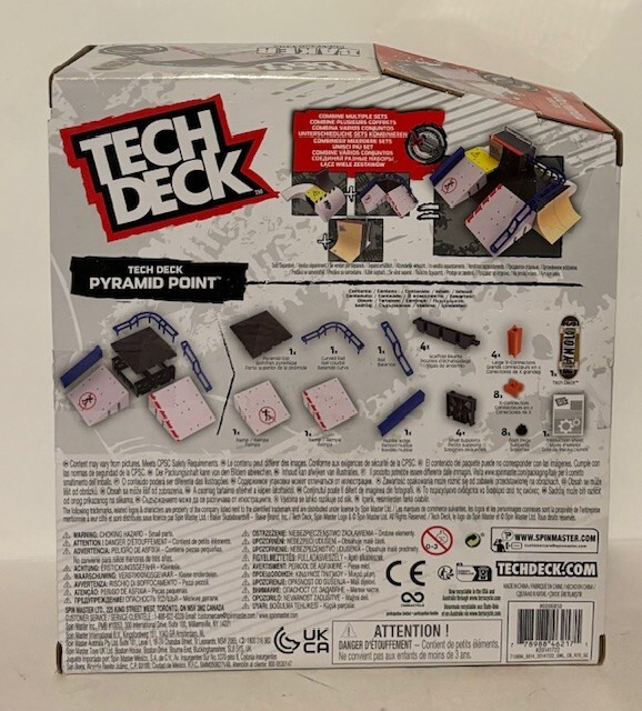 Tech Deck Pyramid Point W/Baker Skateboard Spin Master -New in sealed ...