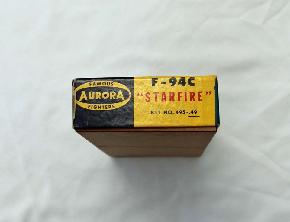 Aurora F-94C Starfire Plastic Model Kit #495-.49 Complete Vintage 1959 ...