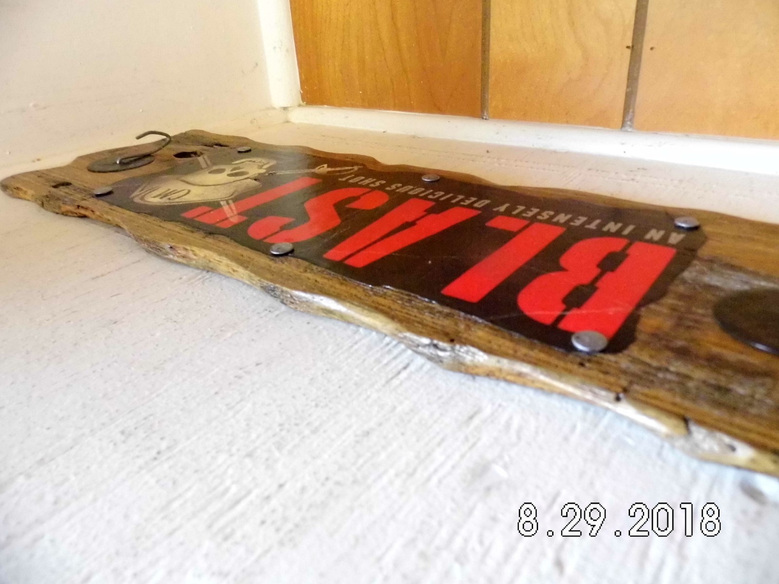 Handmade Wooden Captain Morgan Blast Shot Bar Sign/Key Holder 2018 | eBay