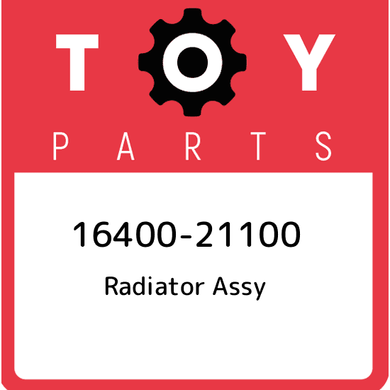 16400-21100 Toyota Radiator ASSY 1640021100 Genuine OEM Part for sale ...
