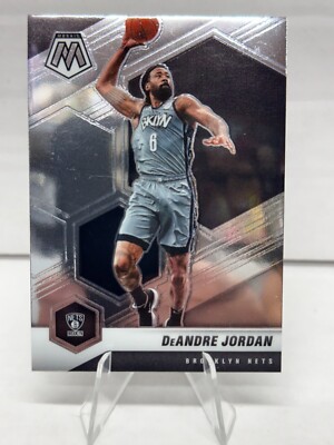 2020-21 Panini Mosaic Basketball Card #153 DeAndre Jordan Brooklyn Nets ...