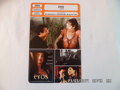 CARTE FICHE CINEMA 2004 EROS Christopher Buchholz Regina Nemni Luisa Ranieri | eBay