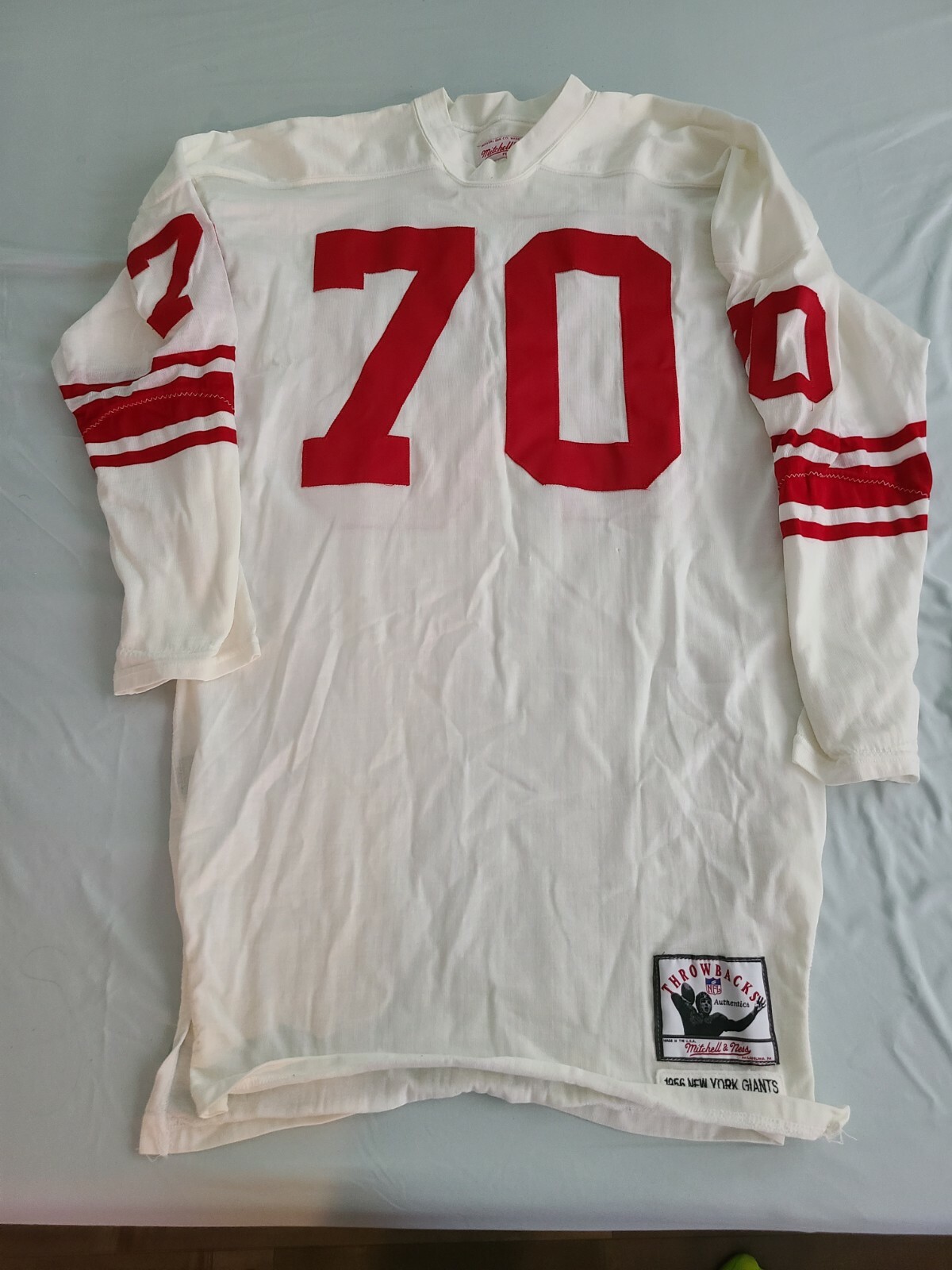 Mitchell Ness M&N NY New York Giants Authentic Sam Huff Jersey DURENE ...