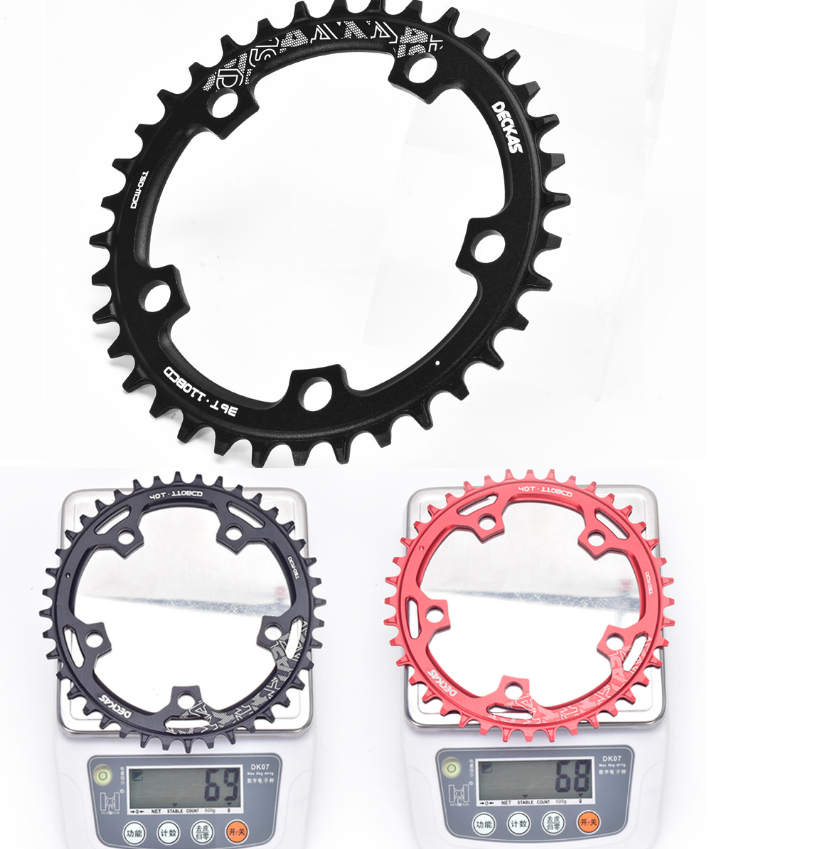 DECKAS 110BCD Chainring Narrow Wide Round Chain Ring 38 40 42 46 48 50 ...
