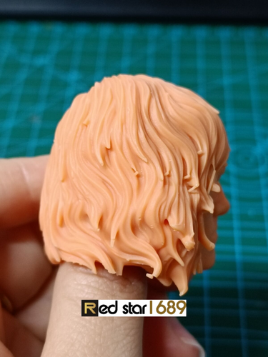 1:18 Male He-Man Head Sculpt Model Fit 3.75 '' Soldier Action Figure ...