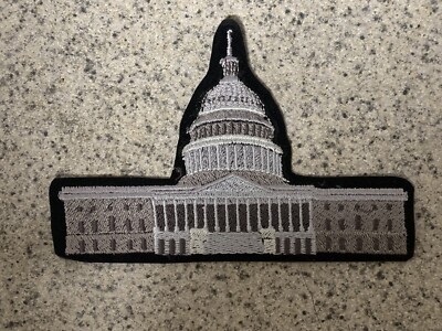 CUSTOM MADE Embroidered US Capital Building Patch | eBay