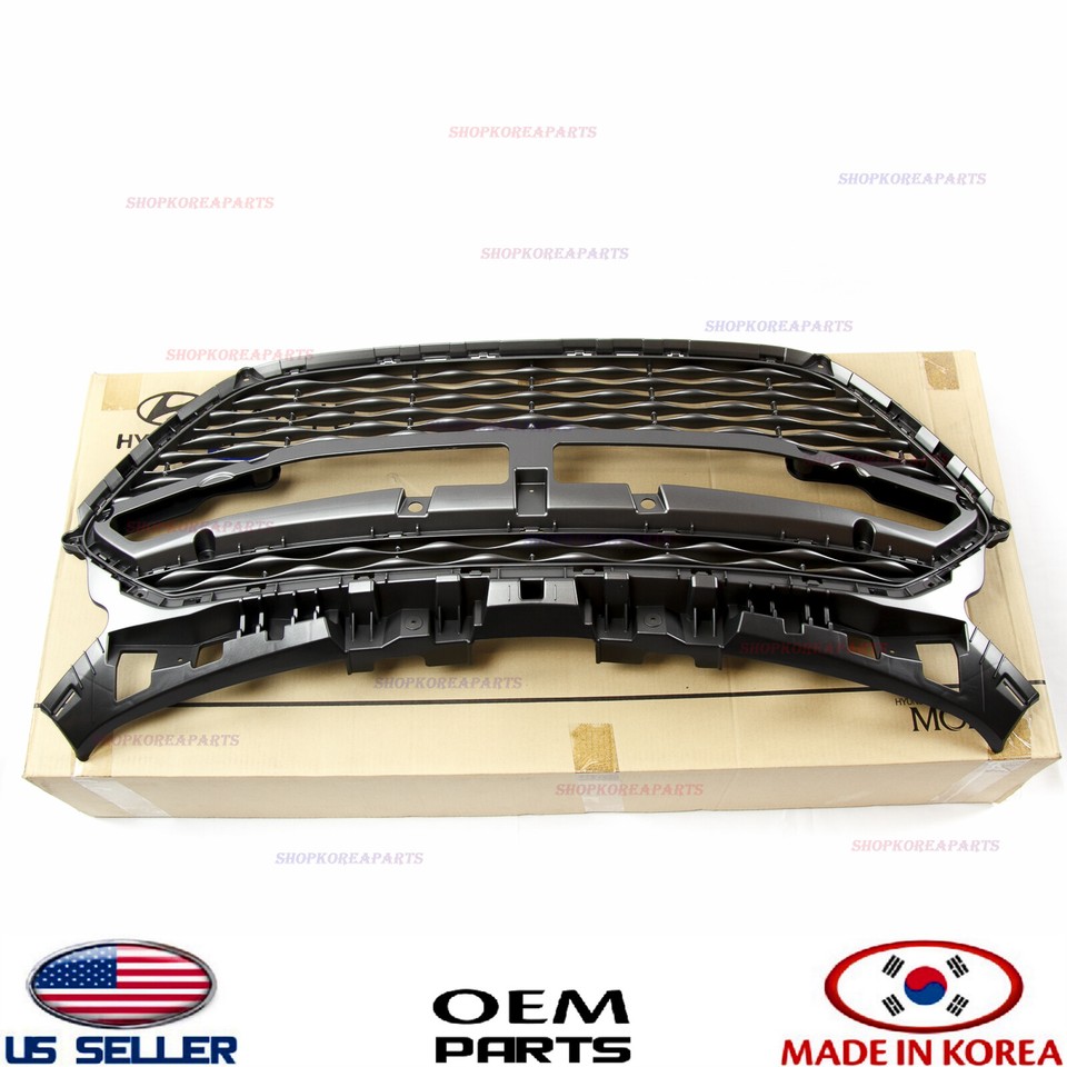 Genuine Radiator Grille Center OEM Sonata Hybrid 2011-2015 865614R000 ...