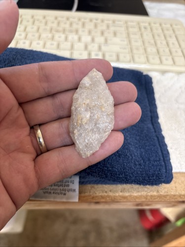 Authentic Native American Quartz Arrowhead from SW Georgia 1500+ yrs ...