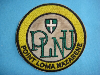 PATCH US SAN DIEGO POINT LOMA NAZARENE UNIVERSITY PLNU | eBay