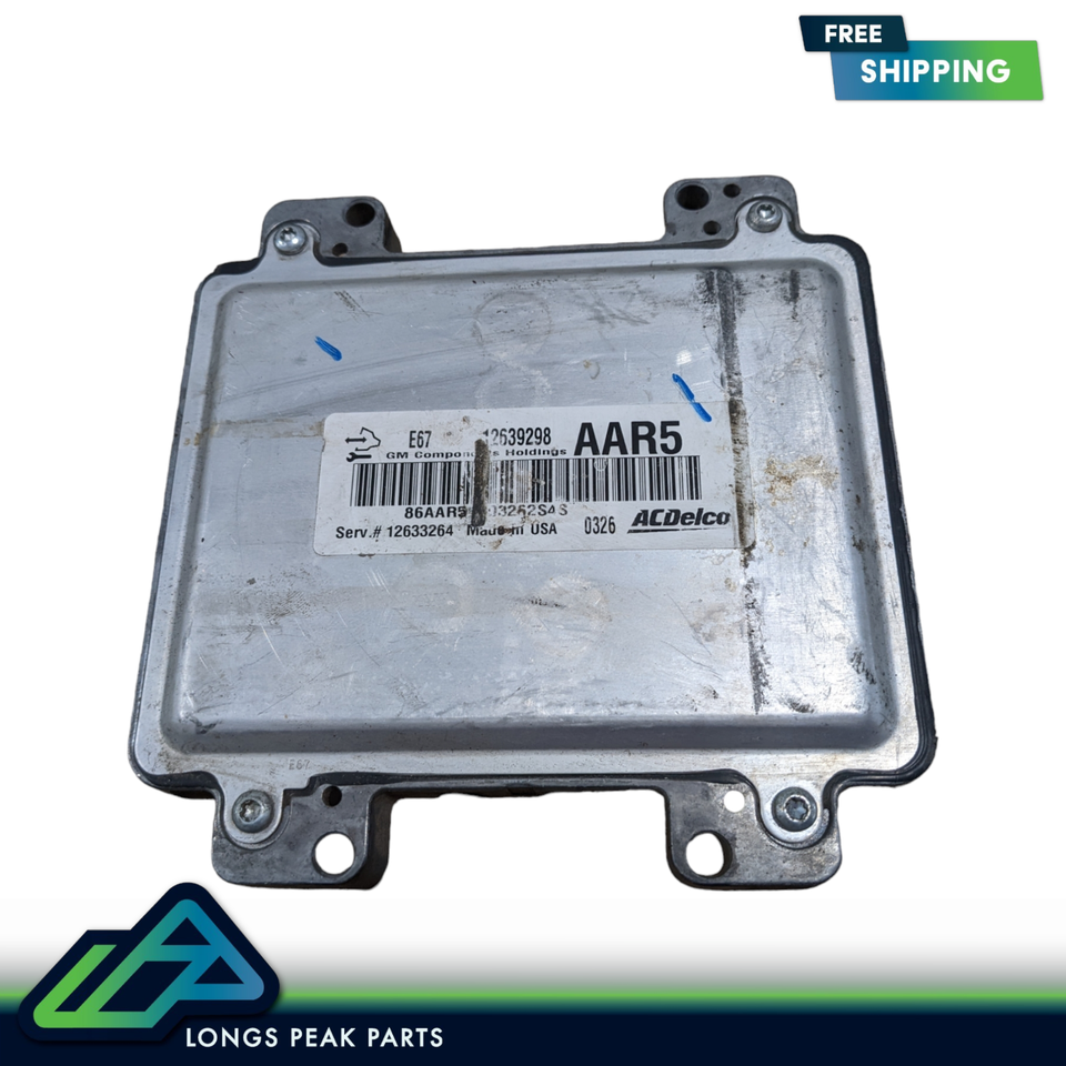 2010-2012 Chevy Malibu 3.6L ECU PCM ECM Engine Control Module 12639298 ...