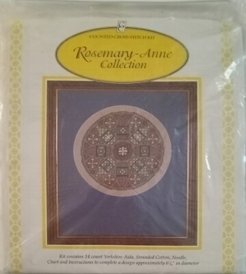 ***SALE*** 1993 Rosemary-Anne Collection Counted Cross Stitch Kit ...