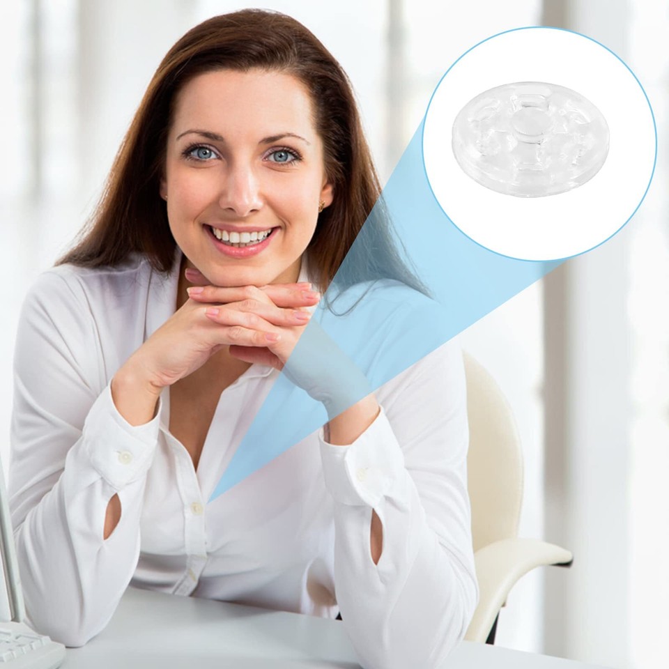 150 Sets Plastic Sew-on Snap Buttons Invisible Snap Fasteners Buttons ...