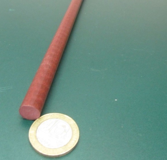 PTFE Rulon LR Round Rod, Maroon Tint, 3/8" Diameter x 1 Foot Length | eBay