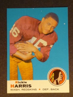 1969 Topps Rickie Harris #23 Redskins NM/MT OR BETTER | eBay