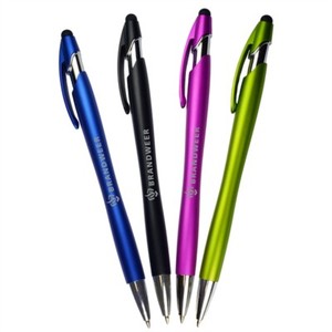 500 Custom Printed Matte Finish European Design Pens, Bulk Promotional ...