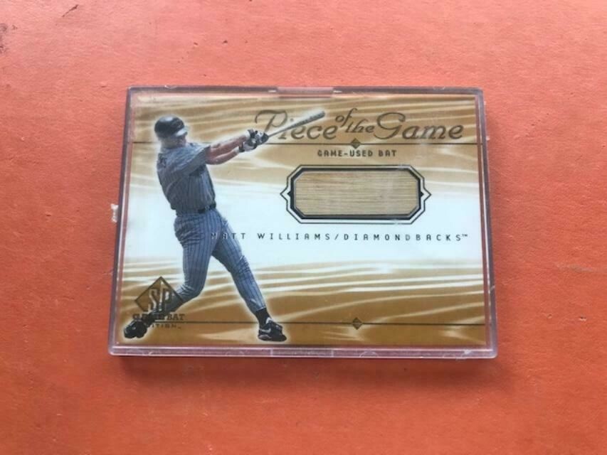 MATT WILLIAMS GAME-USED BAT 2000 SP GAME BAT PIECE OF THE GAME MW ...