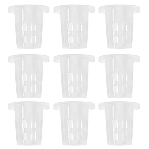 100 Pcs Planting Basket Root Control Device Hydroponics Cups Net Pots ...