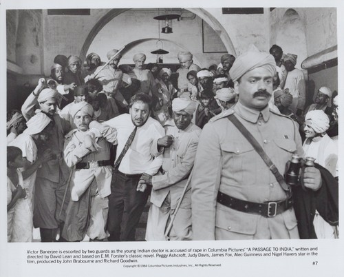 Movie 1984 A Passage to India Banerjee Guards Scene Still Press ...