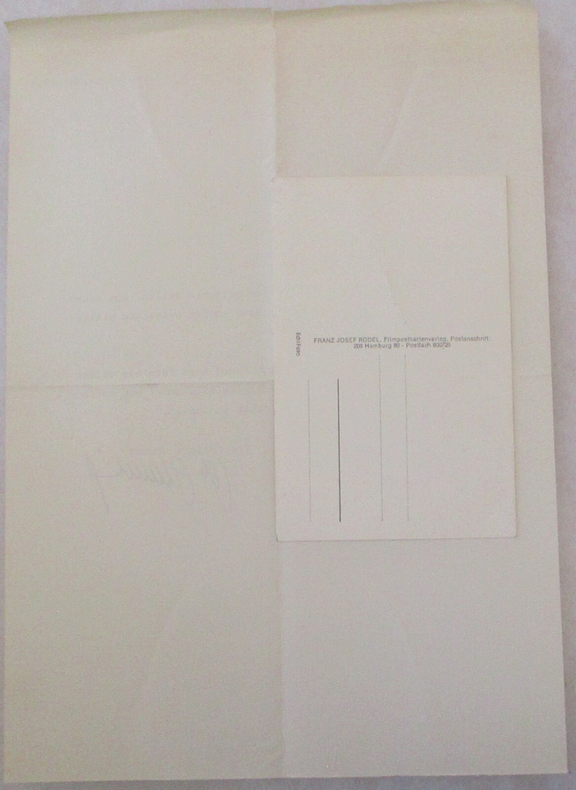 MAX SCHMELING 1969 SIGNED PHOTO & LETTER 1930s GERMAN BOXER WW2 ...