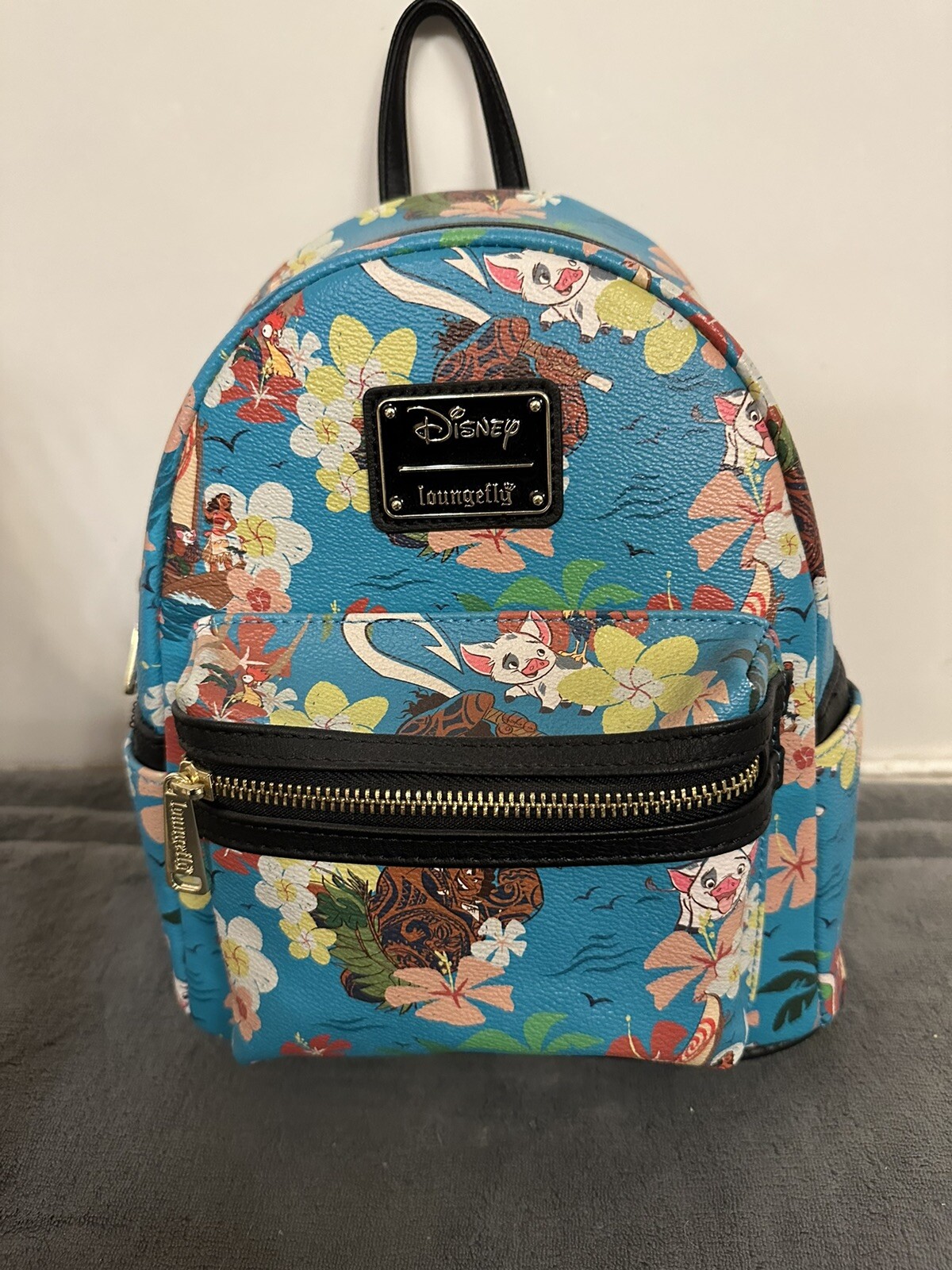 Moana Pua Maui Hei Hei AOP Loungefly Mini Backpack, NWT, Hard to Find ...