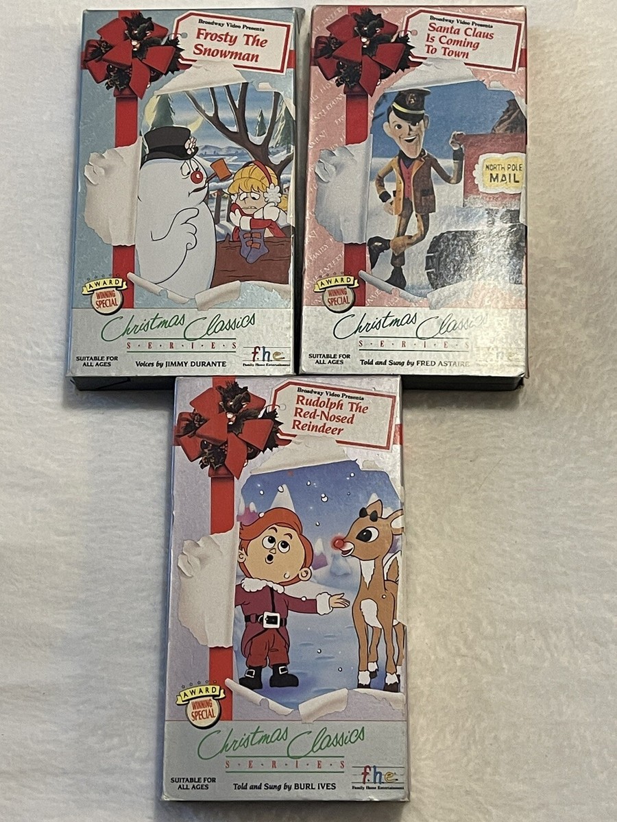 Fhe Christmas Classics Series Vhs Vintage Christmas Classics VHS Tapes