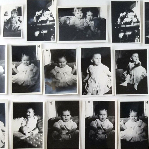 Lot Of 24 Snapshot Photographs Children Infants Babies 1943 | eBay