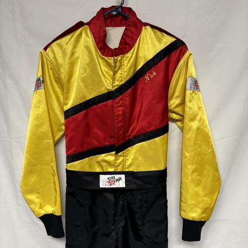 Tri-Star Driving Racing Suit - Youth L / XL - Black Red Yellow | eBay