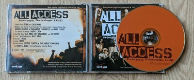 All Access Front Row Backstage Live! CD Various Artists - PROMO | eBay