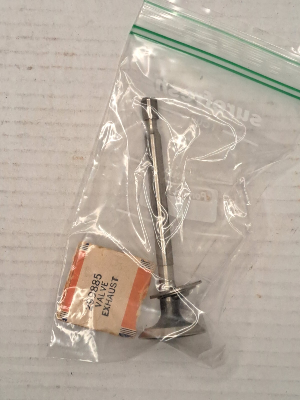 299885 New Old Stock OEM Briggs & Stratton Exhaust Valve | eBay