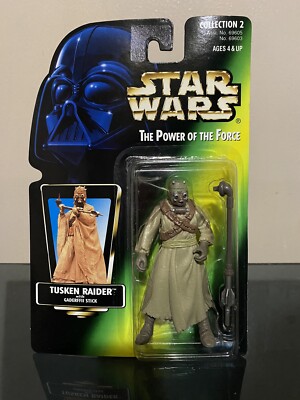 Kenner Tusken Raider With Gaderffi Stick Battle Club 76281696034| eBay