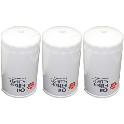 3 x C-15331 Sakura Oil Filter - Fits Isuzu Trucks Xref: WZ475NM, Z705 ...