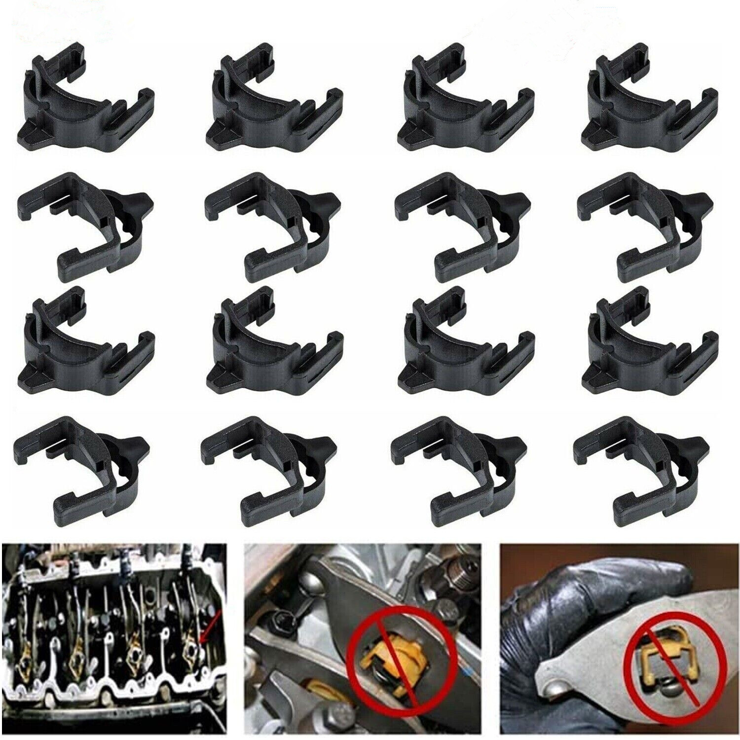 Rocker Arm Retainer Clip W302193 For 2003-2010 Ford 6.0L Powerstroke ...