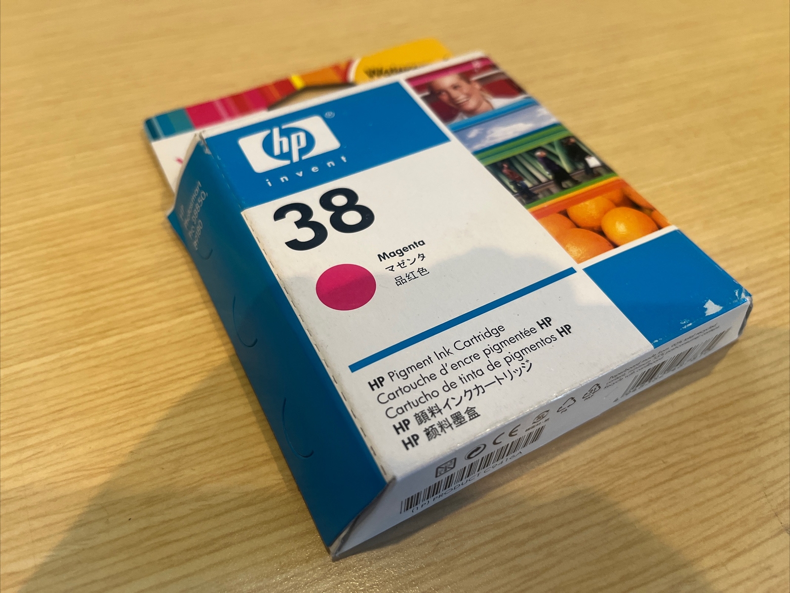 C9416A Genuine HP 38 Magenta Ink Cartridge For B9180 Photosmart ...