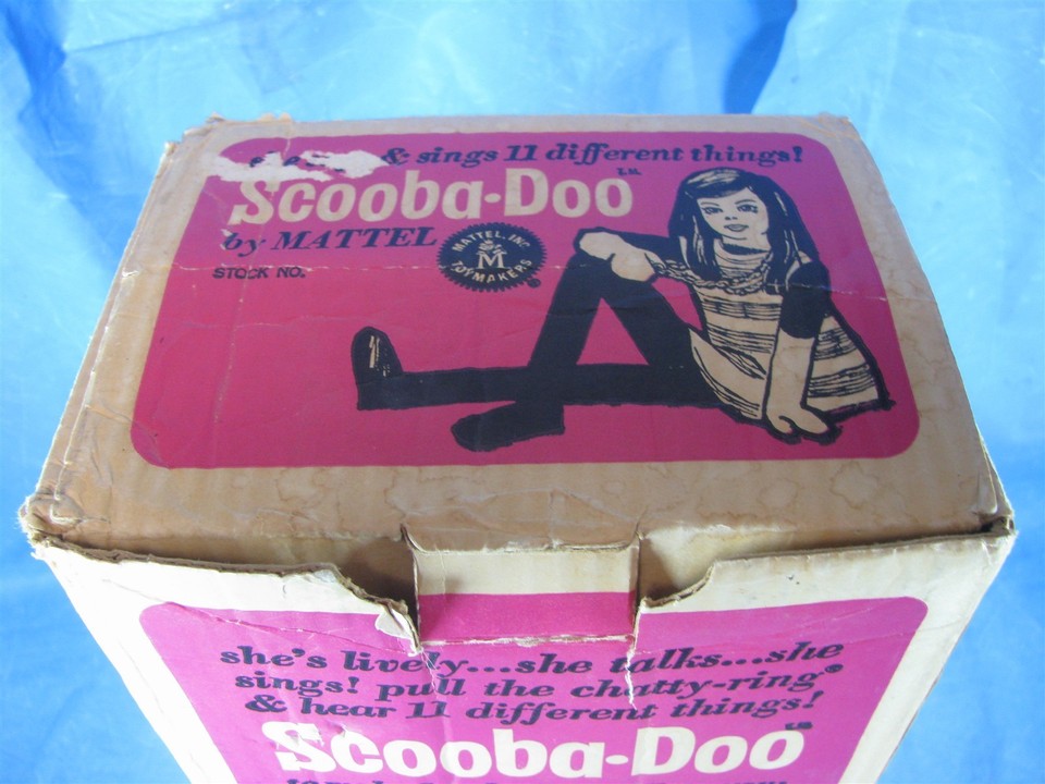 Vintage MATTEL 1964 Brunette SCOOBA DOO Beatnik Doll - Great Condition ...