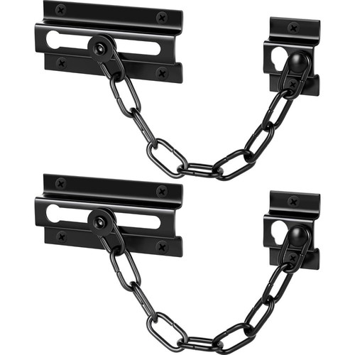 Stainless Steel Door Chain Lock 2 Pack Security Latch for Interior ...
