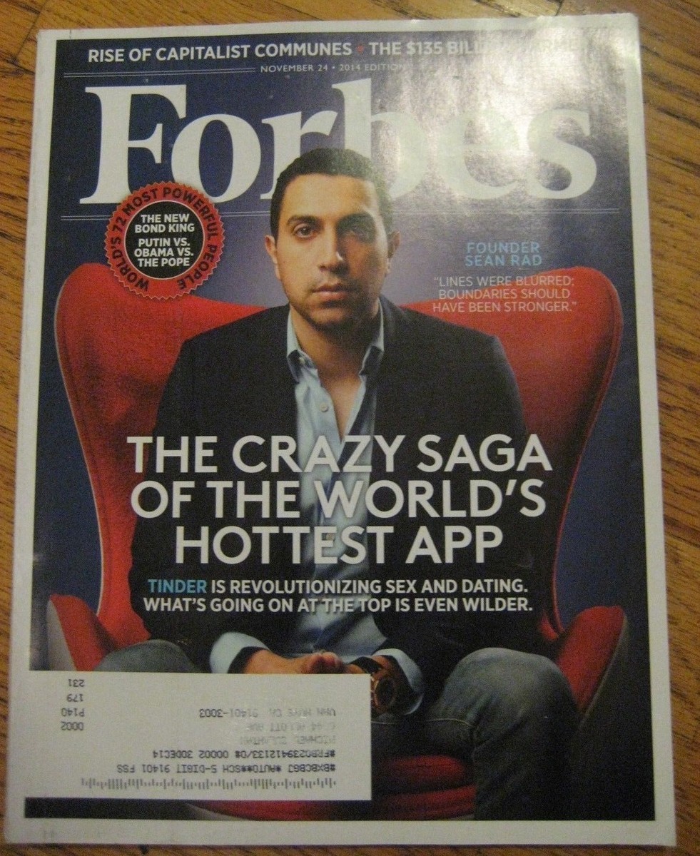 Forbes Magazine Cover 2014