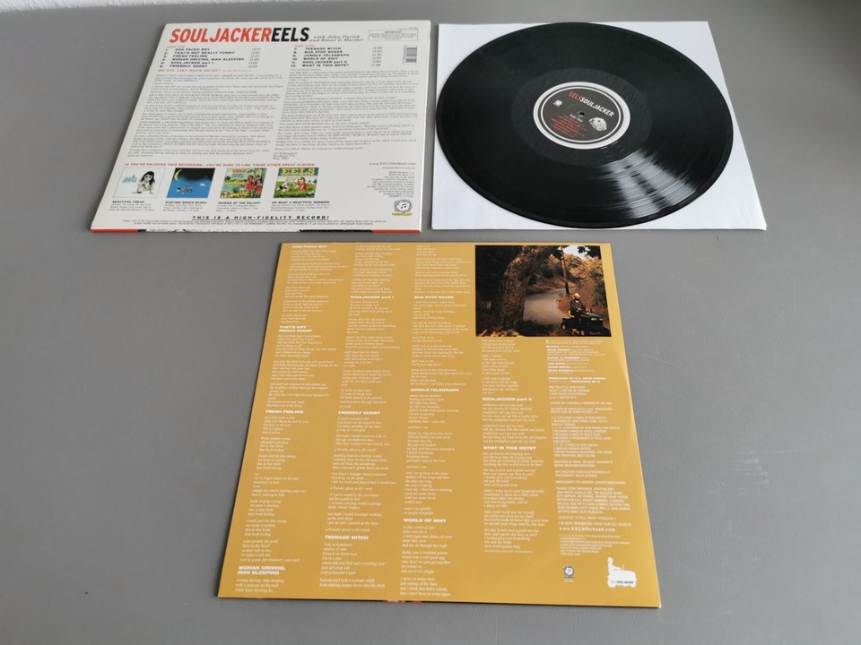 THE EELS original Vinyl LP Souljacker (2001 DreamWorks Records Europe) | eBay
