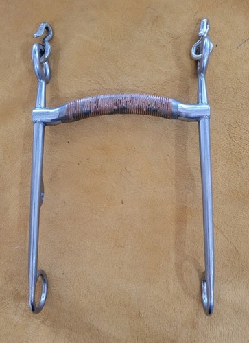 Don Hansen Copper Wire Wrapped Mullen Mouth English Bit | eBay