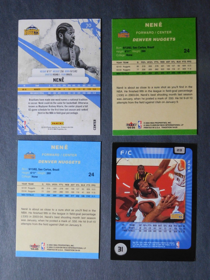 Nene 4 Card Lot | eBay
