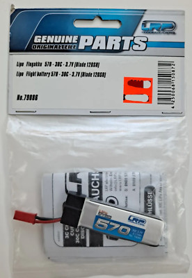 LRP 1S 3.7V 570mAh 30C LiPO Battery for Blade 120SR 79086 | eBay