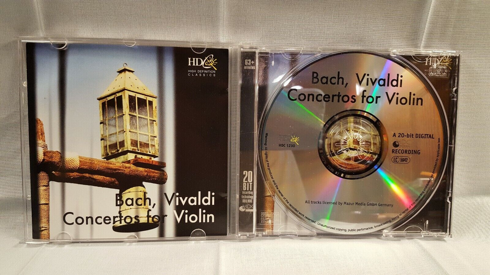 Bach, Vivaldi / CONCERTOS FOR VIOLIN / (20 Bit) High Definition ...
