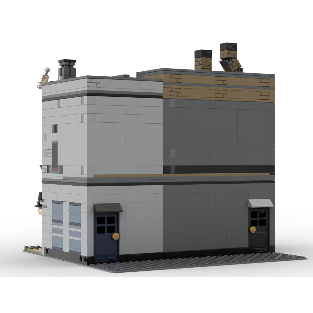 Modular Wand Shop Model with Interior from Film Building Toys 1832 ...