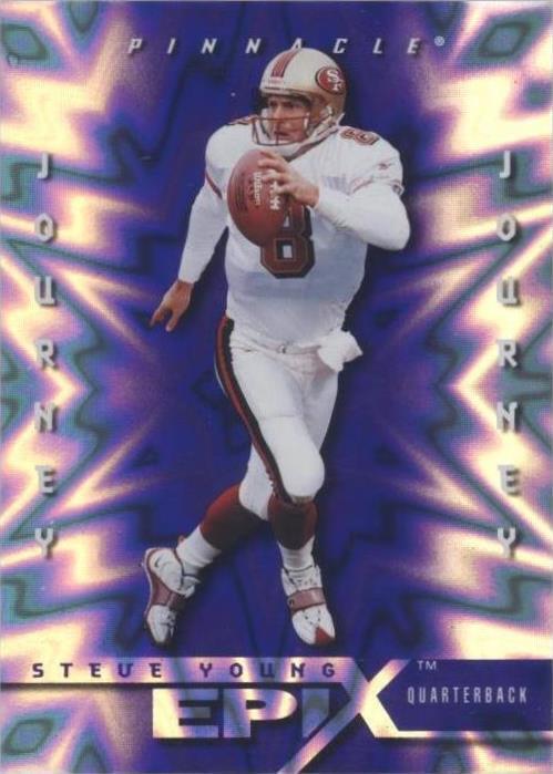 1998 Score - Hobby Epix Steve Young #J15 Purple /1750 for sale online ...