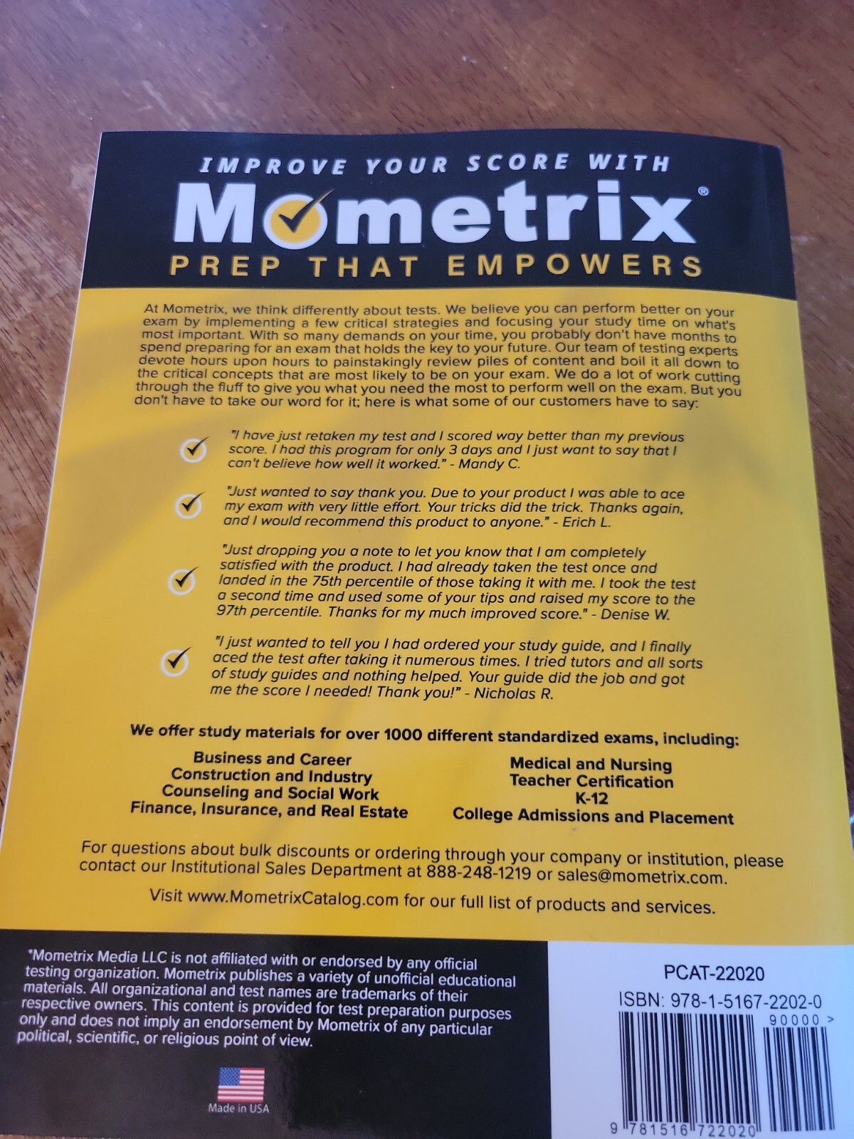 PCAT Study Guide 2023-2024 - PCAT Prep Book Secrets, Full-Length ...