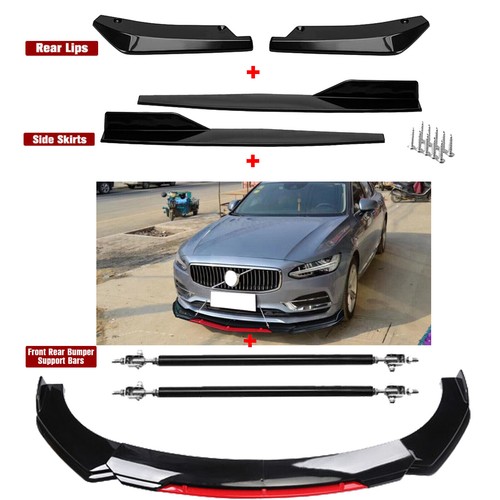 For Volvo S40 S60 S80 Front Rear Bumper Lip Spoiler Splitter Body Kit ...