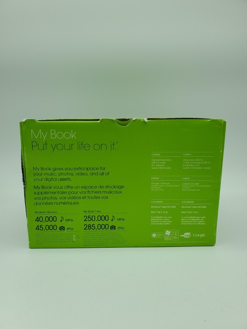 Western Digital My Book Essential 1TB,External,7200RPM (WD10000H1U-00 ...