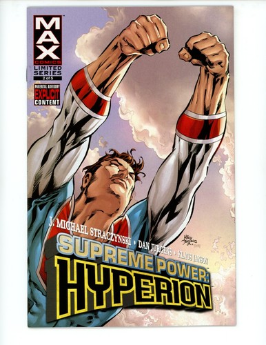 Supreme Power Hyperion #2 2005 VF Comic Book Marvel Max Limited Series ...